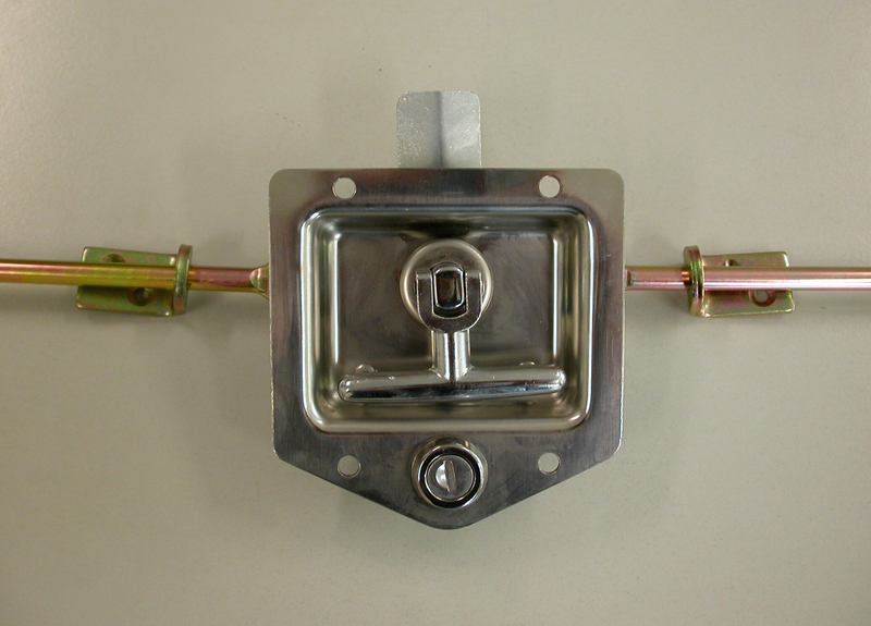 Drop T Handle 3 Way Latch System With 2 Rods And 2 Keepers Motor Body