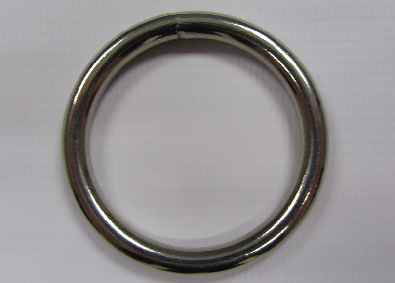 Welded Rings 1 1/2'' x 6mm Nickel Plated 50 Pack - Motor Body Hardware ...