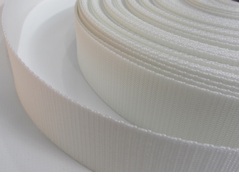 Webtex® Polyester General Purpose Webbing 25mm White 50m Roll Only ...