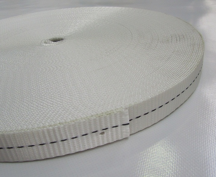 Webtex® Polyester Heavy Weight Webbing 25mm White 50m Roll Only - Motor ...