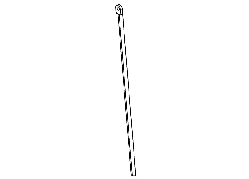 Industrilas Vector Rod 8mm x 1200mm Long Flat End with Eyelet - Motor ...