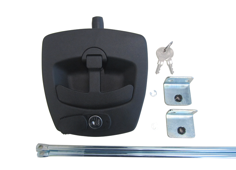 Industrilas Vector 3 T-Handle Central Locking 12V BK 3 Point Cam With ...