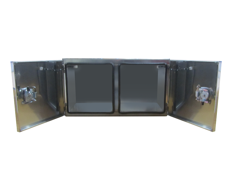 Red Flag™ HD Tool Box 3mm Aluminium Box with SS Lid 1300L x 500H x 500D ...